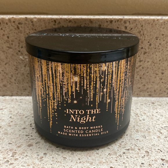 Bath & Body Works | Accents | Bath Body Works Into The Night Candle ...